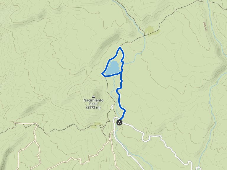 San Gregorio Reservoir loop trail run via Las Vacas Trail — San Pedro ...